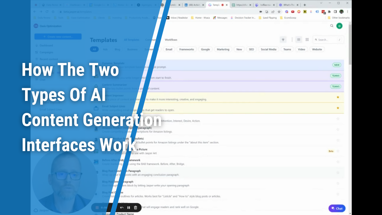 How The Two Types Of AI Content Generation Interfaces Work - Oasis ...