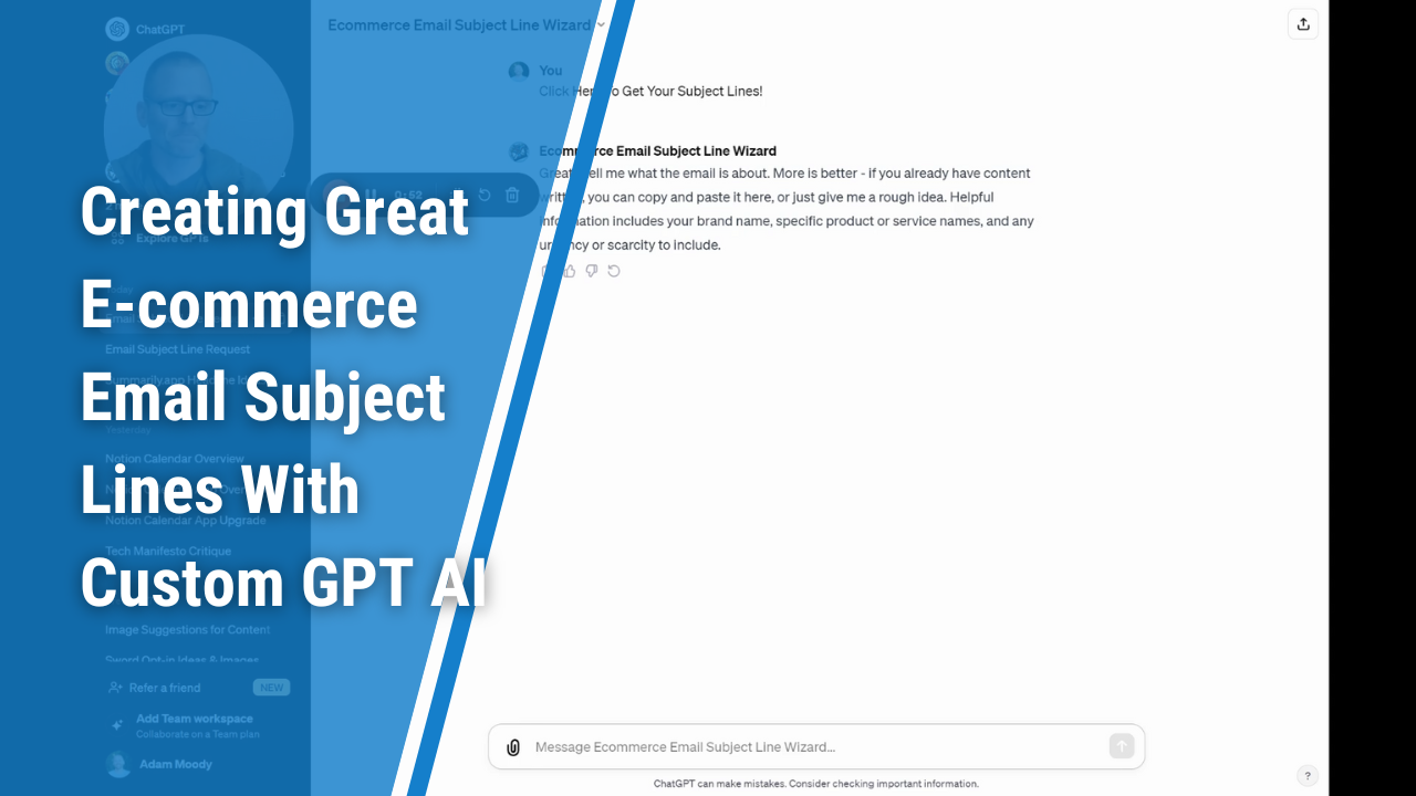 Creating Great Ecommerce Email Subject Lines With Custom GPT AI - Oasis ...