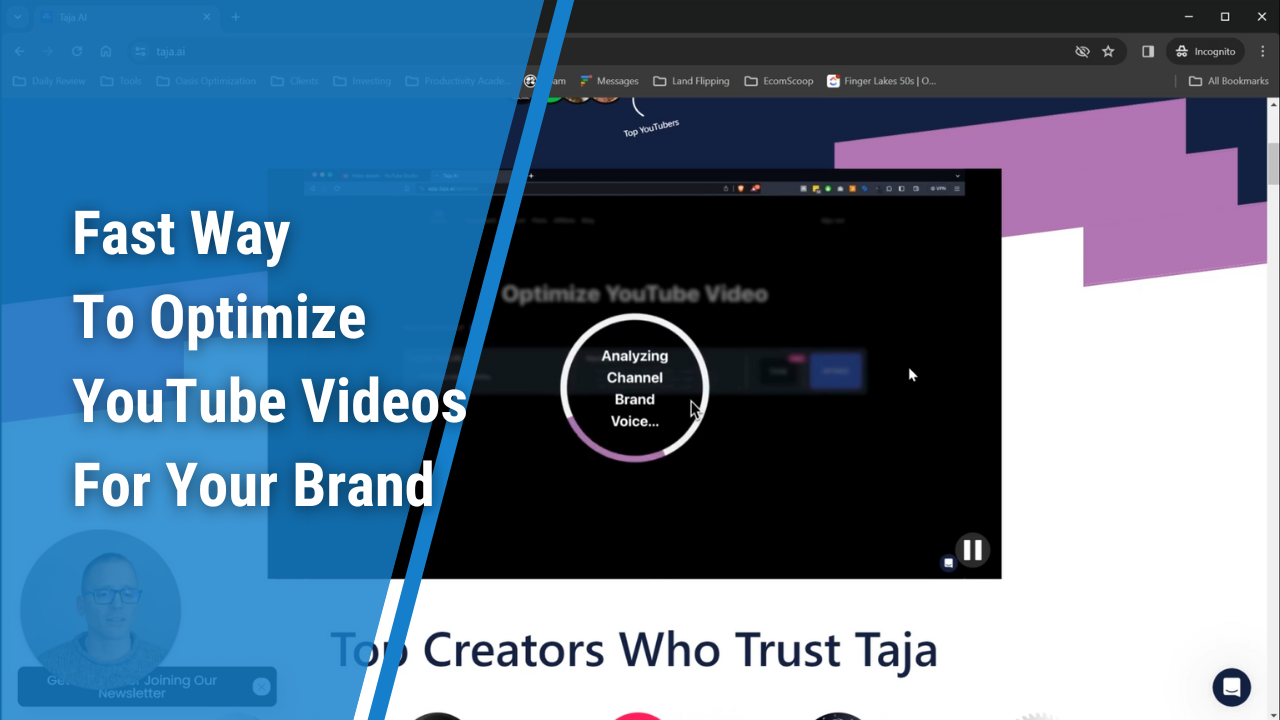 Fast Way To Optimize YouTube Videos For Your Brand - Oasis Optimization